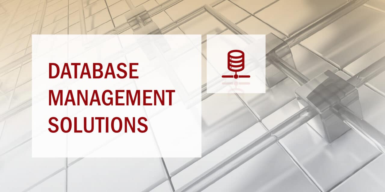 Database Management Solutions - Ascent Technology